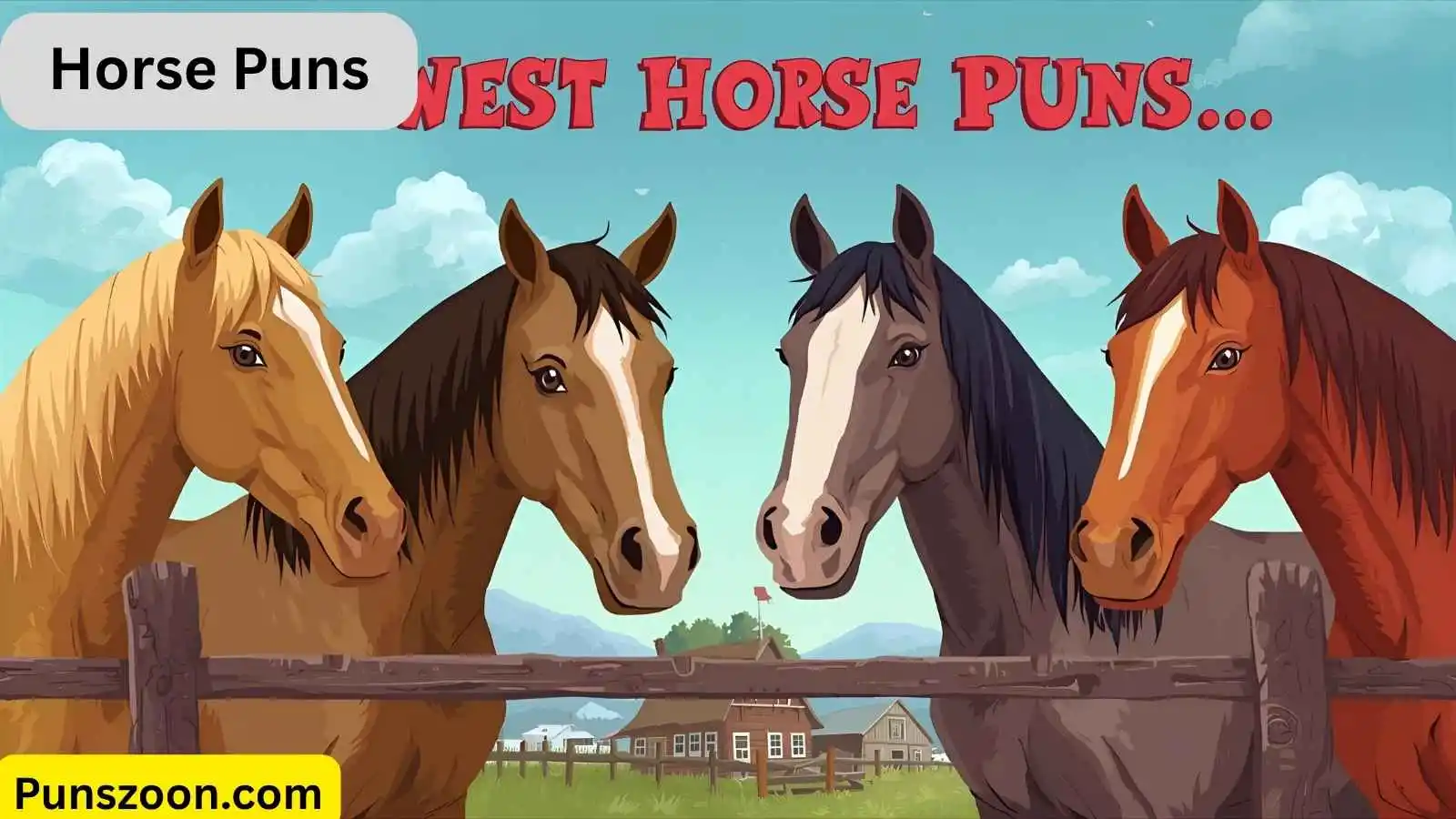 😂 Looking for the Funniest Horse Puns? Saddle Up for a Laugh!